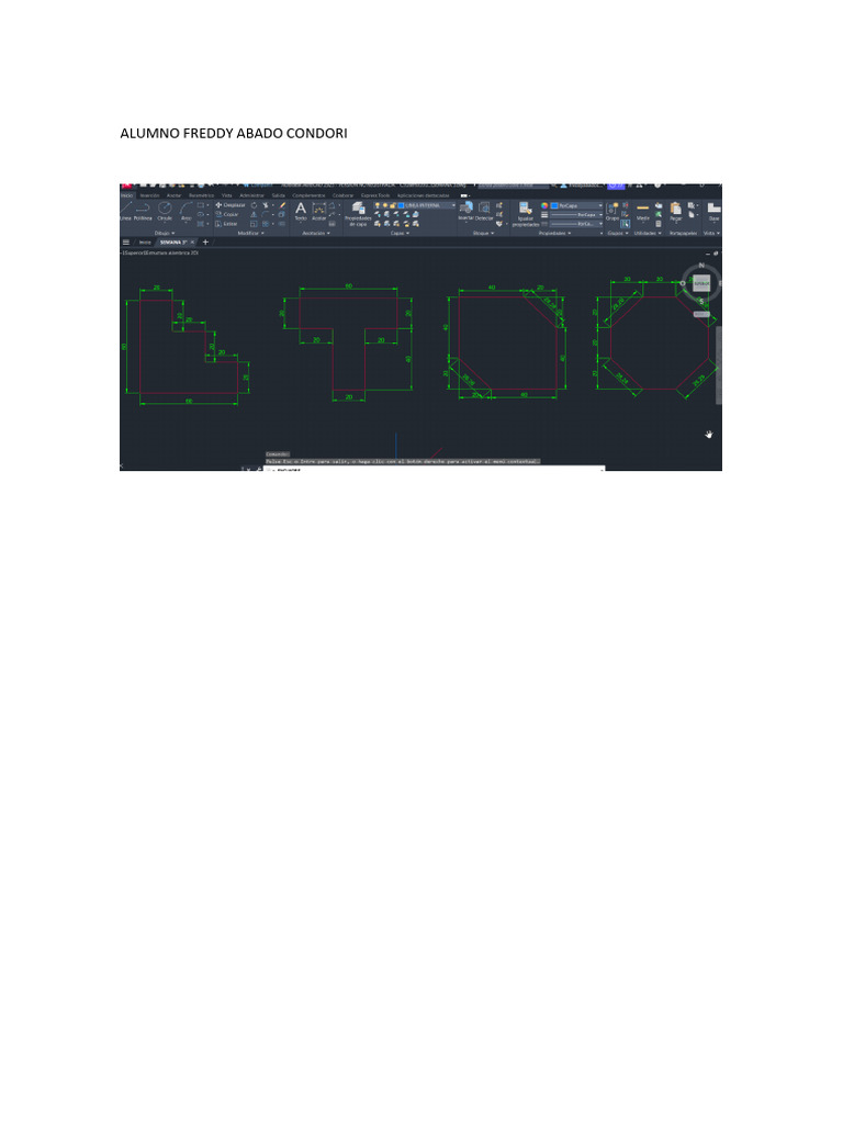 Alumno Freddy Abado Condori-Autocad S3 | PDF