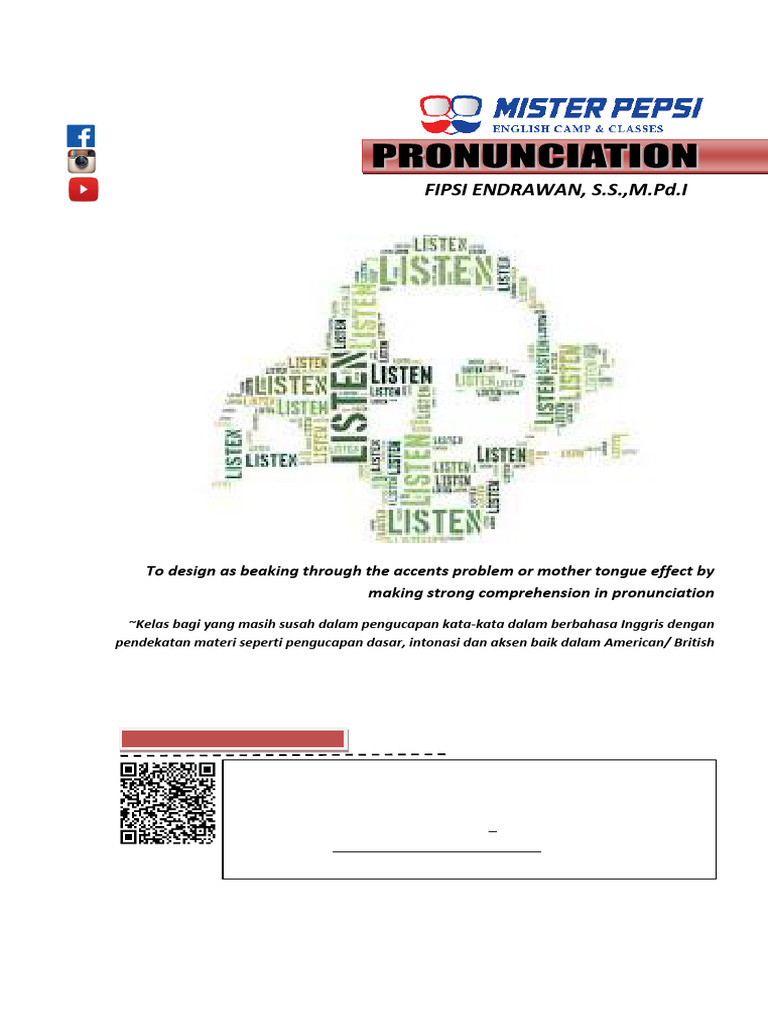 Pronunciation | PDF