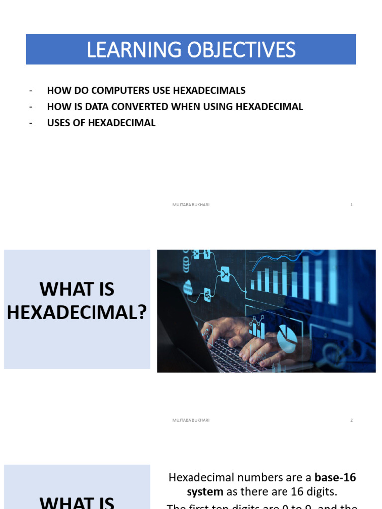 Presentation - Hexadecimal | PDF