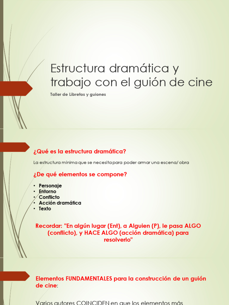 Construccion de Guion de Cine | PDF