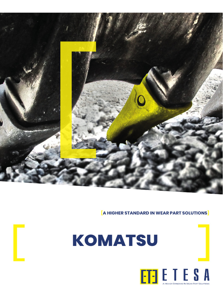 ETESA - Komatsu Catalogue | PDF