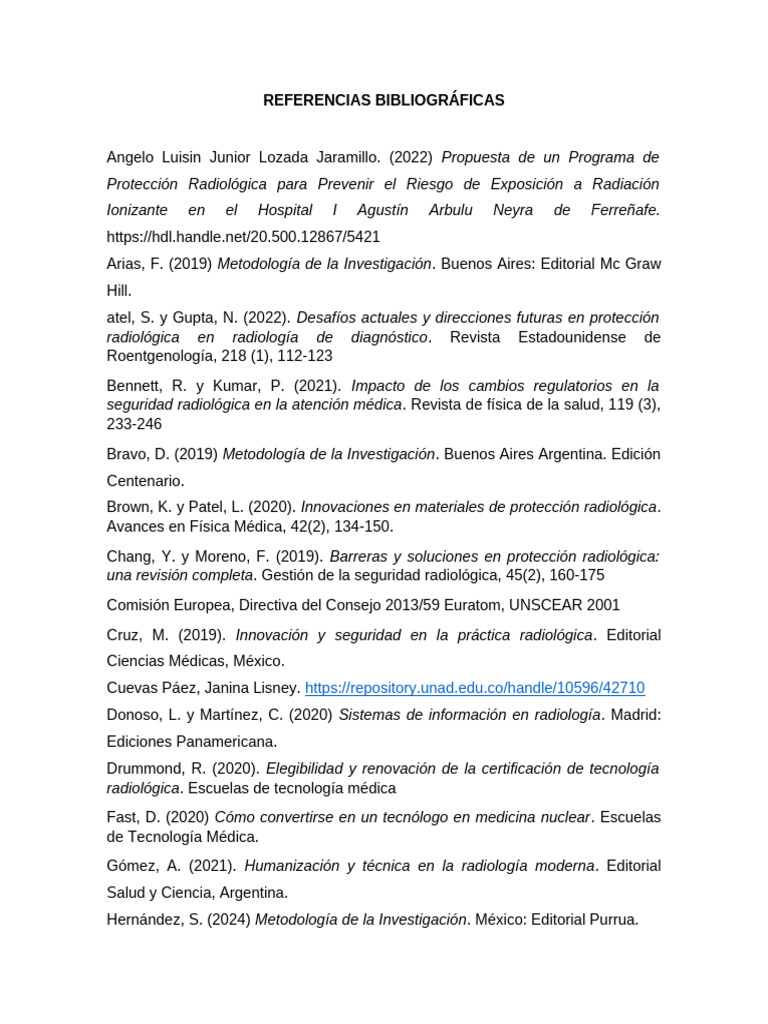 Referencias Bibliograficas | PDF