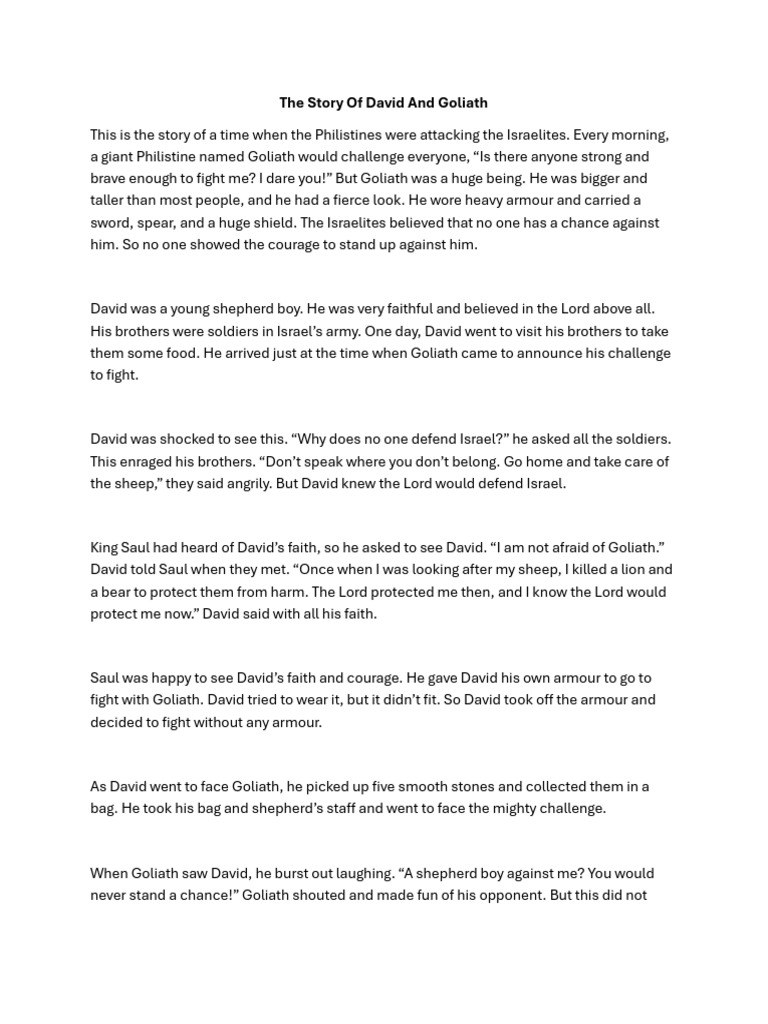 Kiel David and Goliath | PDF