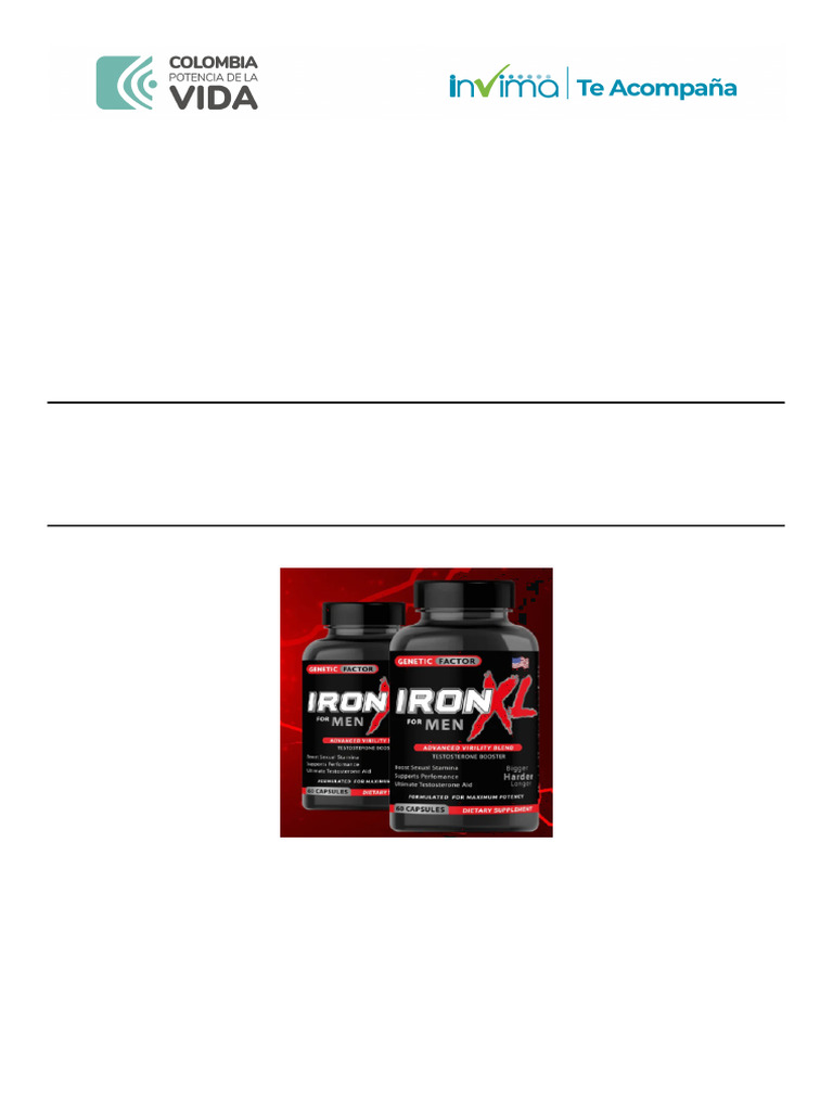 Alerta No_ #269-2024 - IRONXL FOR MEN | PDF