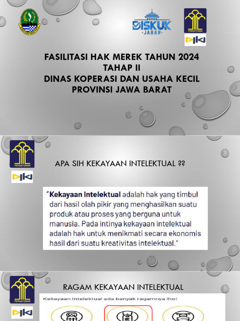 Panduan Fasilitasi Merek Diskuk | PDF