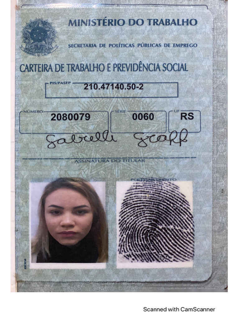 Carteira Trabalho | PDF