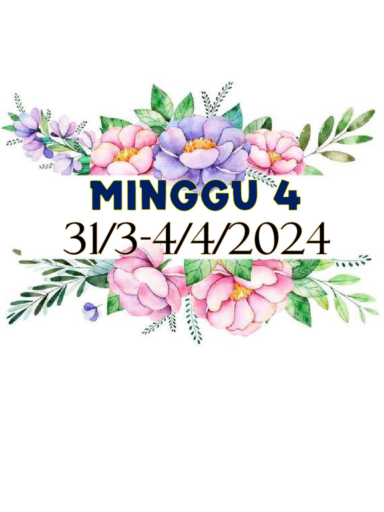 Minggu 4 Erph Pemulihan | PDF