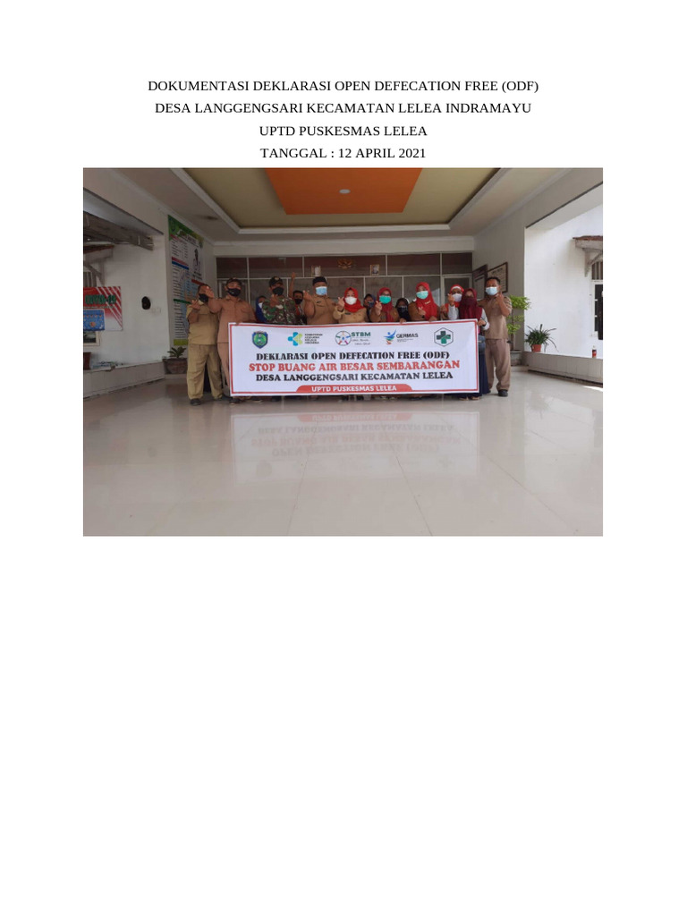 Dokumentasi Deklarasi Odf Langgengsari | PDF
