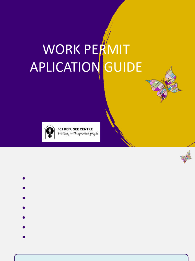 Work Permit Application Guide | PDF | World Wide Web | Internet & Web