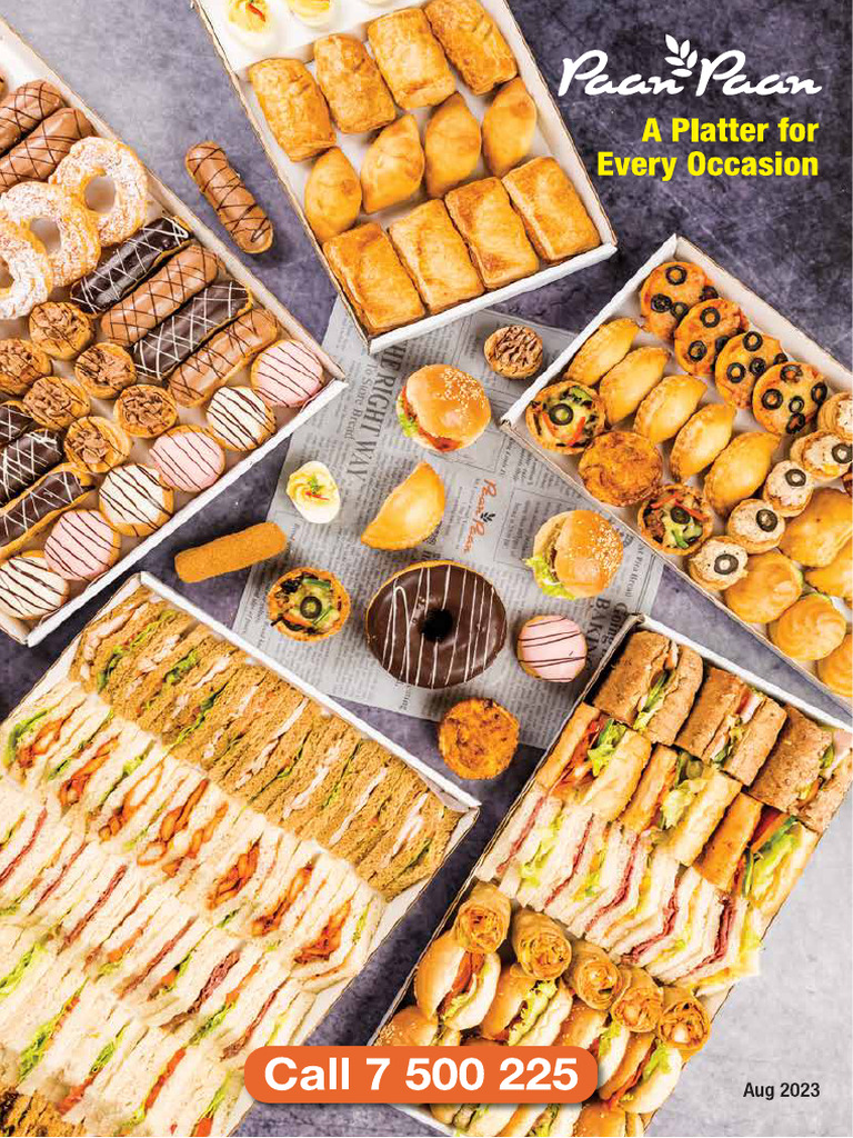 Platter menu | PDF