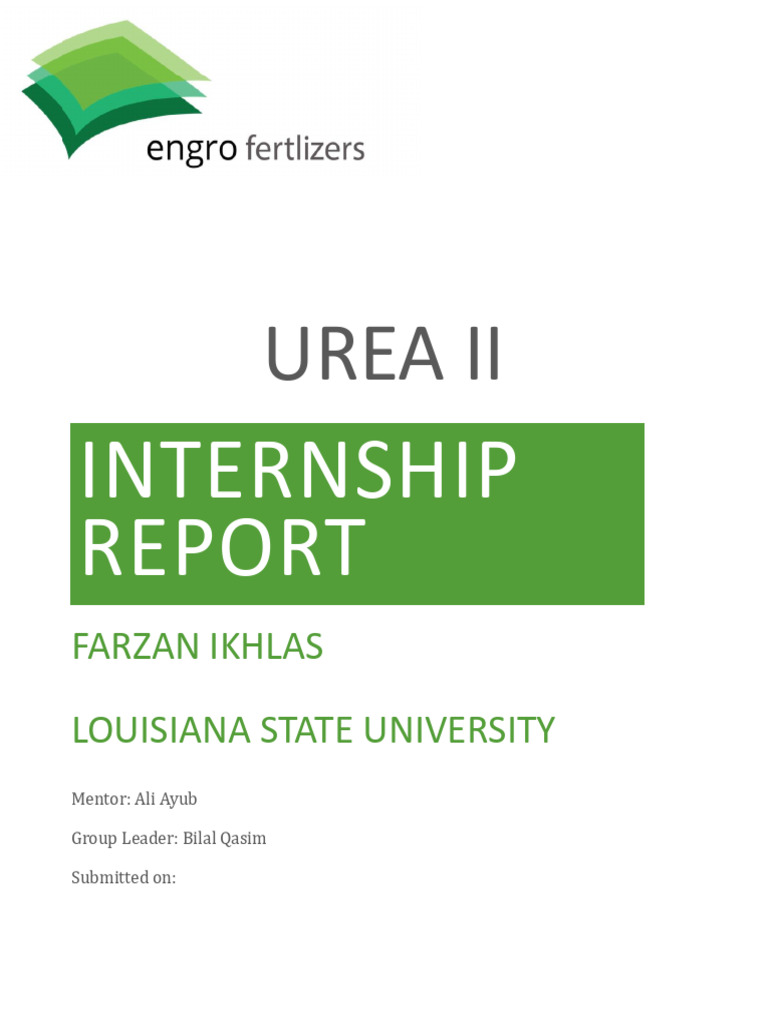 Internship report pdf | PDF