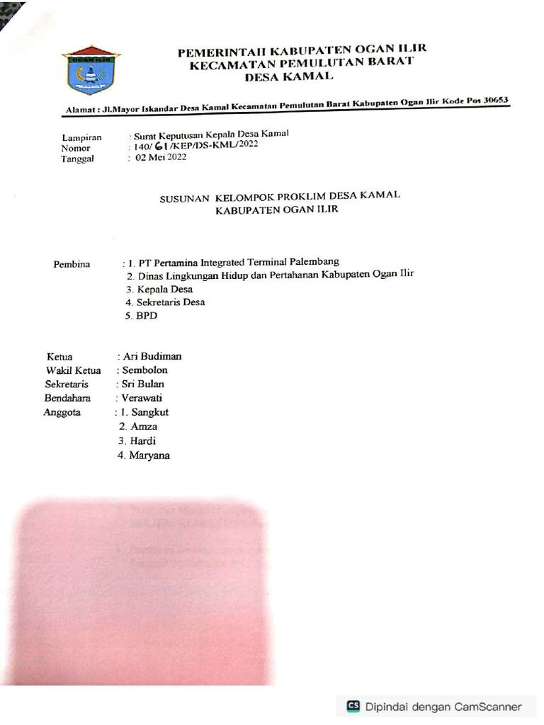 SK Proklim_Kamal | PDF