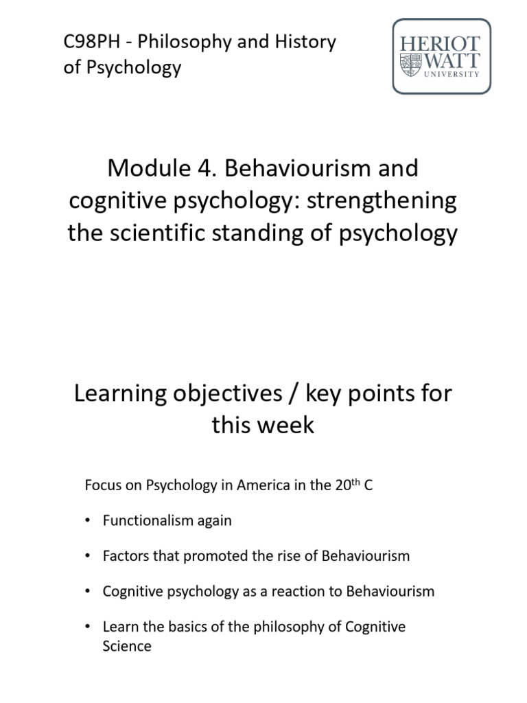 Week4 Lecture4 C98PH 2024-25 | PDF