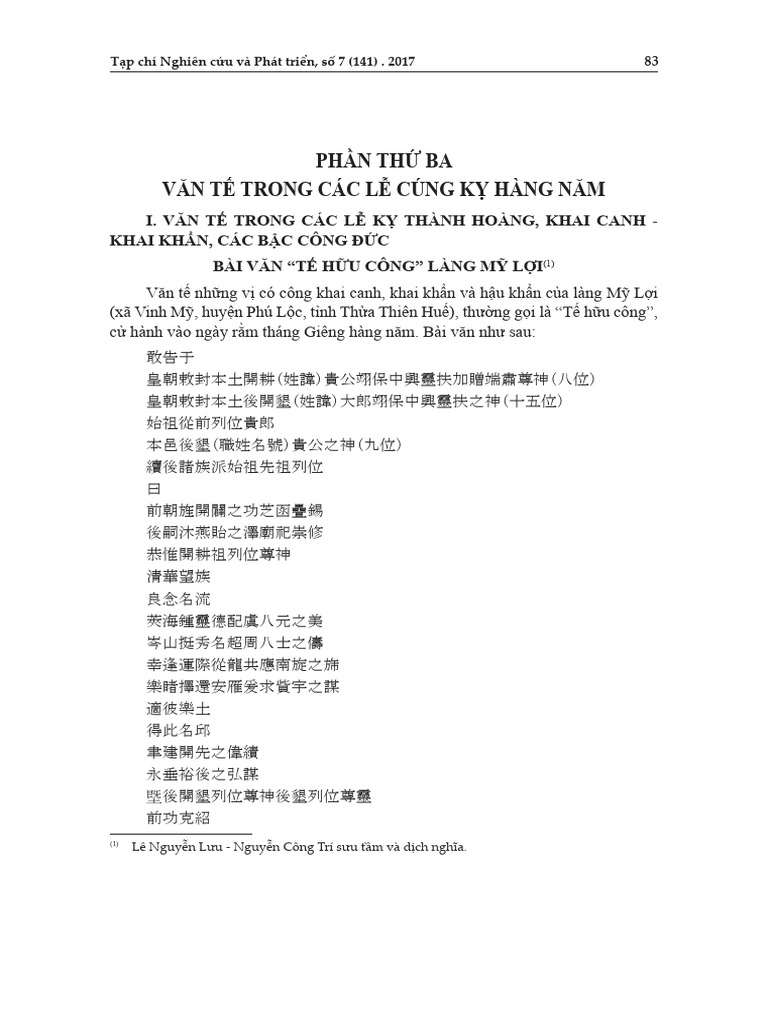 Van Te Lang | PDF
