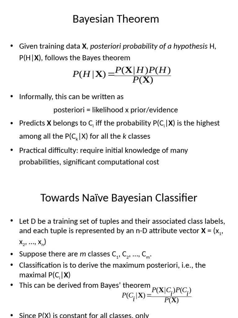 Bayesian Theorem | PDF