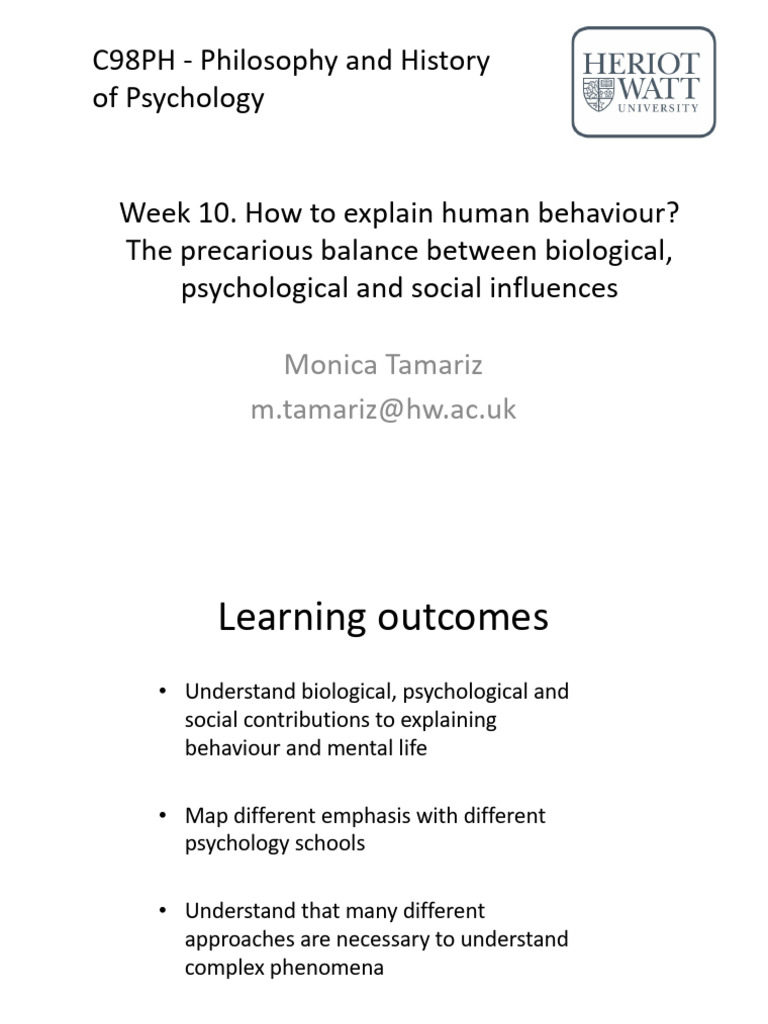 Week10 Lecture9 C98PH 2024-25 | PDF
