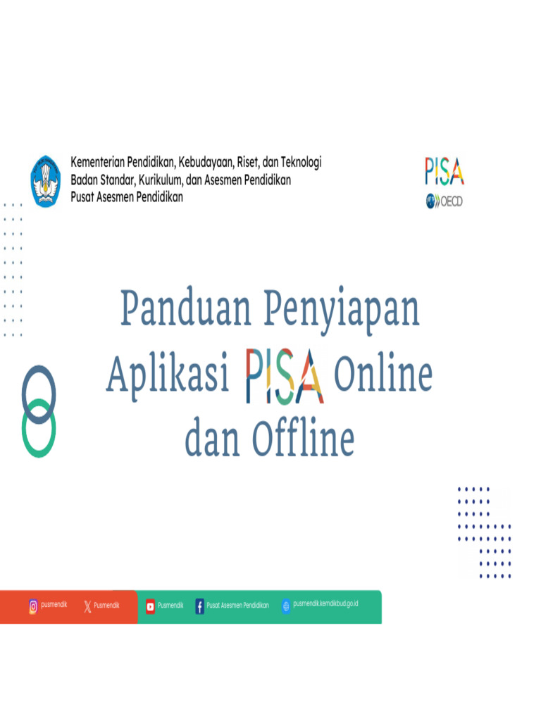 PISA25 - SRT Dan Panduan TAO PISA Offline | PDF