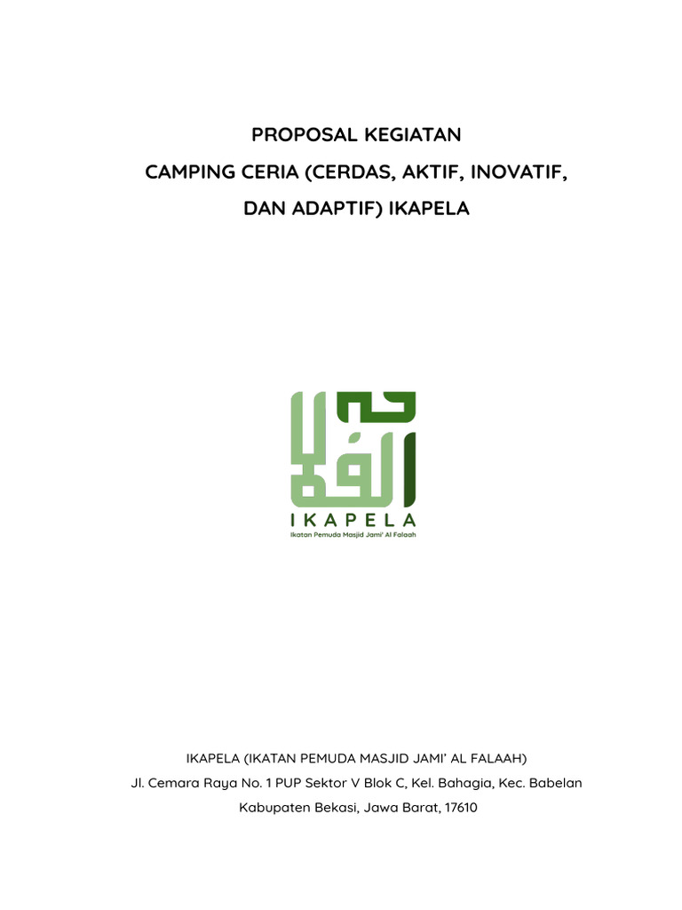 Camping Ceria untuk Generasi Z Muslim | PDF | Abrahamic Religions | Islamic Ethics