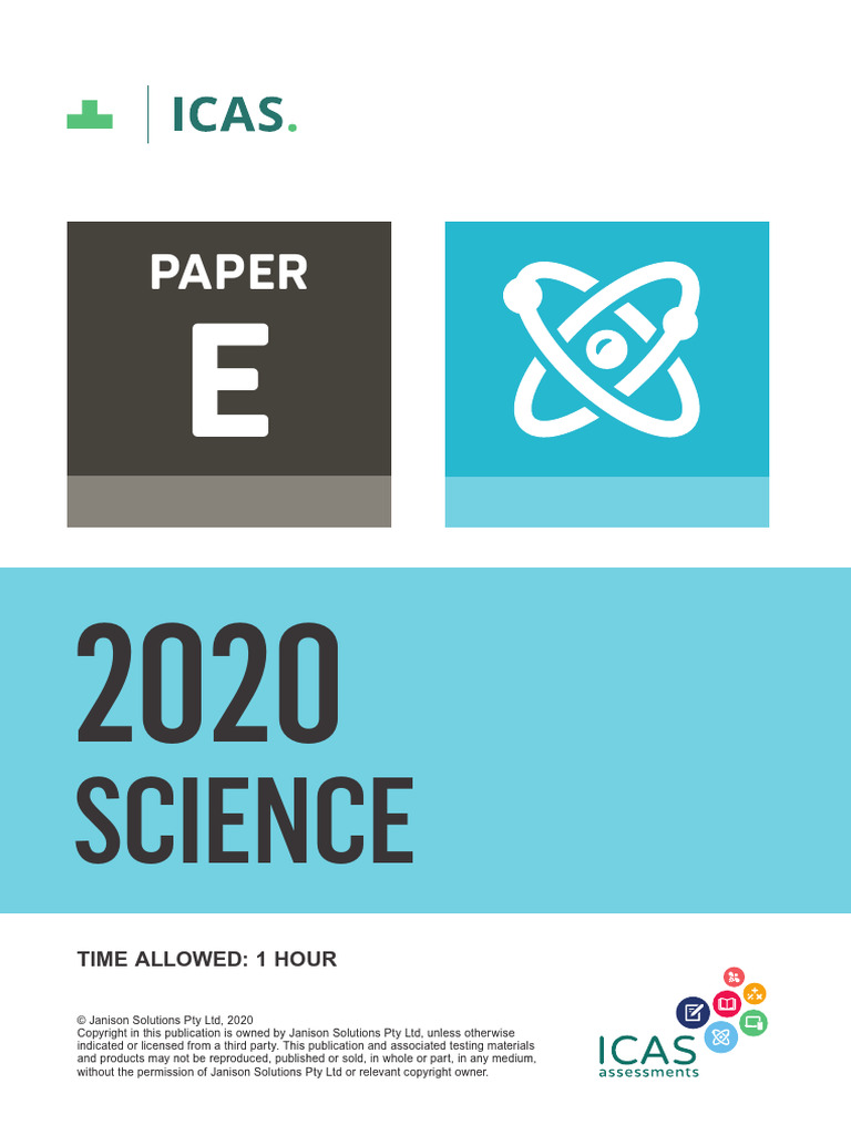 ICAS Science Paper E Secondary 2 | PDF