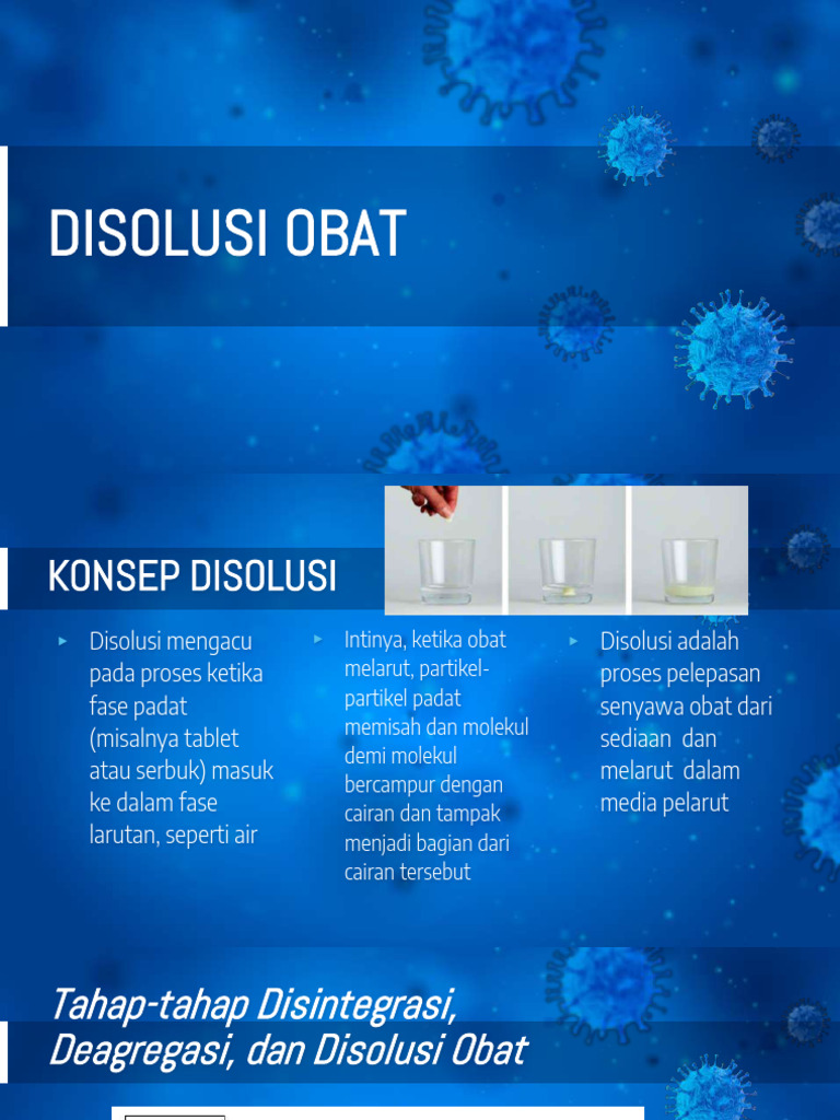 Disolusi Obat | PDF