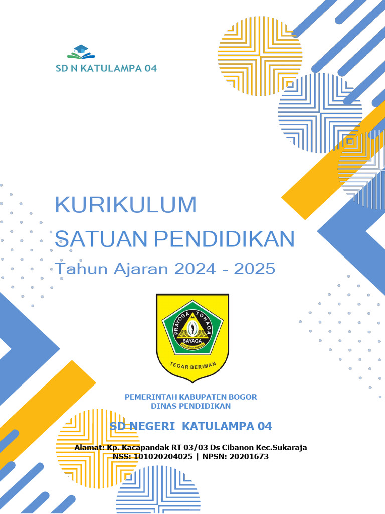 KSP SDN Katulampa 04 | PDF