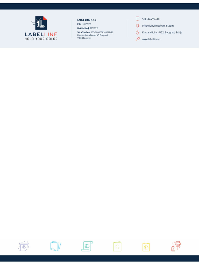 Labelline Memorandum A4 | PDF