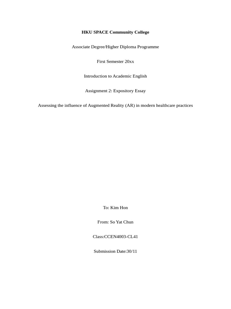 HKU SPACE Community College | PDF