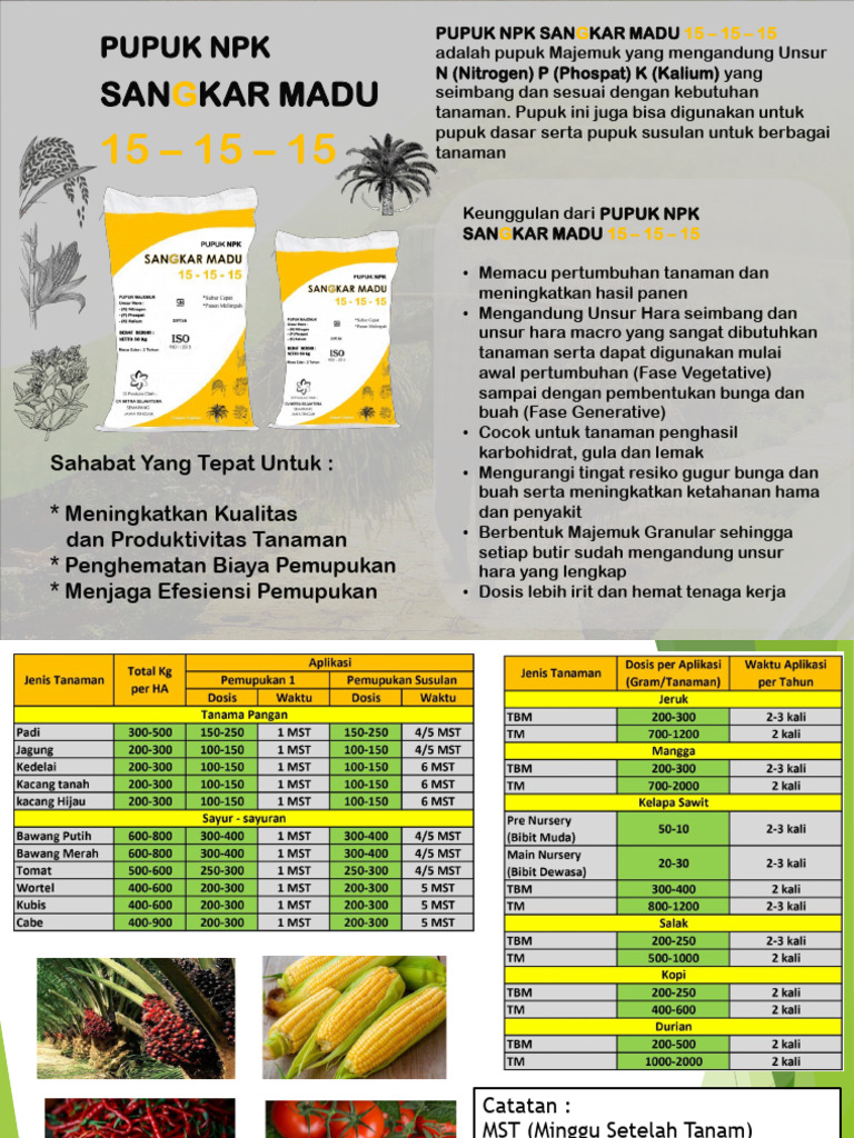 Brosur Sangkar Madu | PDF