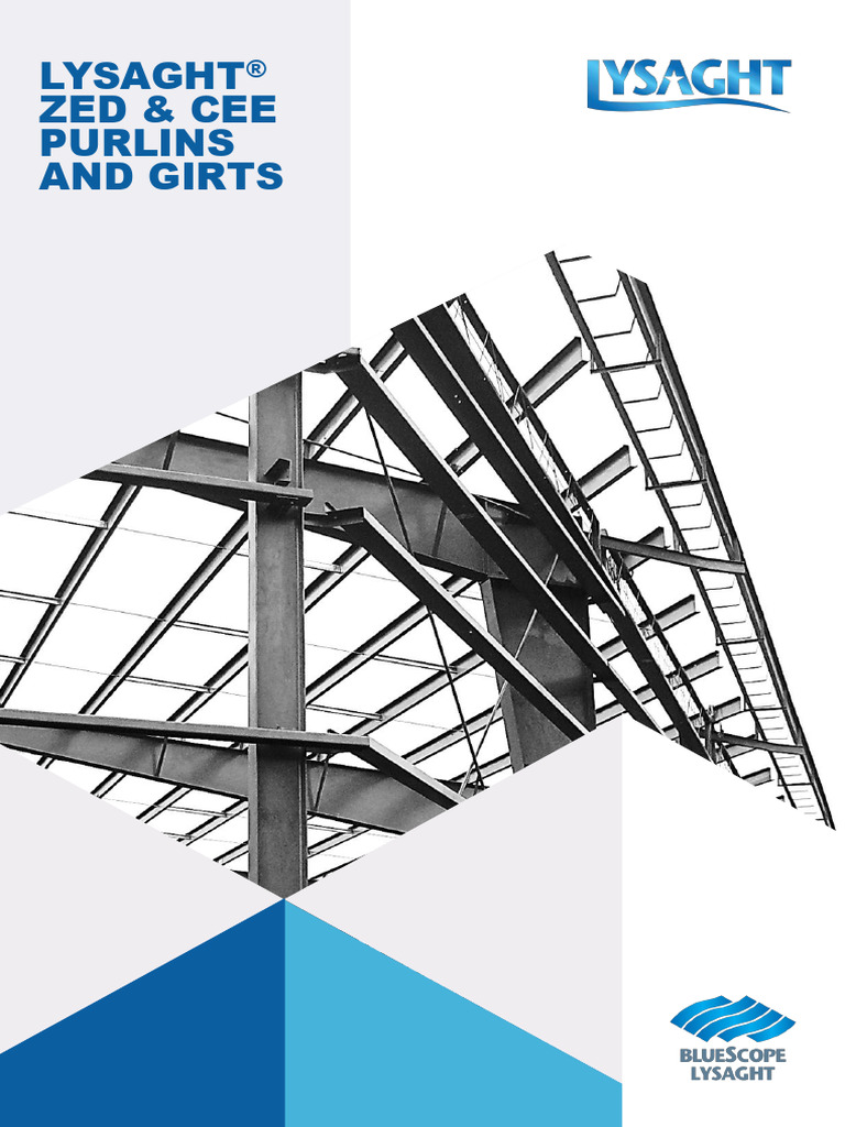 LYZCPG 2023 08 Lysaght Zed and Cee Purlins and Girts FA | PDF