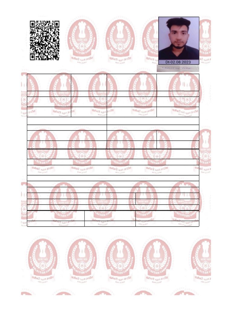 Applicationform Draft Print For All | PDF