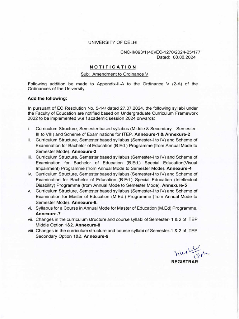 ugc-EC 1270 Notification14 ITEP | PDF