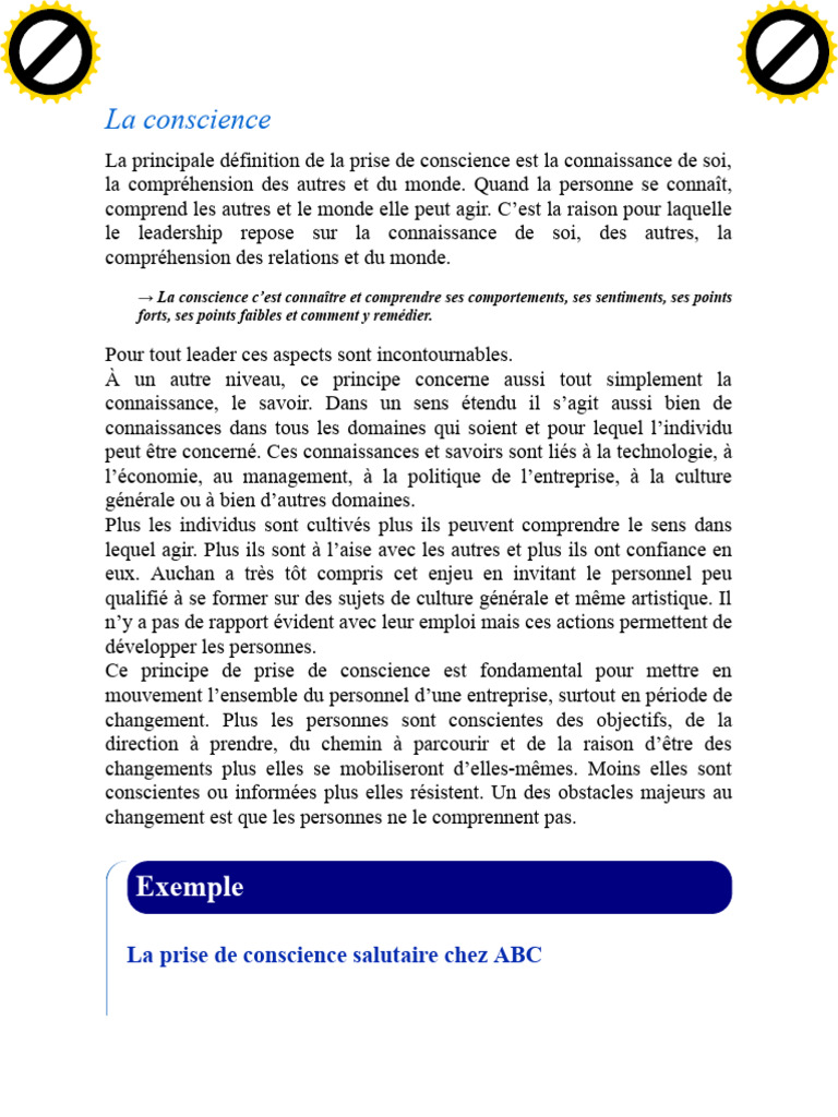 Leadership Et Confiance Jouer Collectif Parler Vrai Être Humain - 134 | PDF