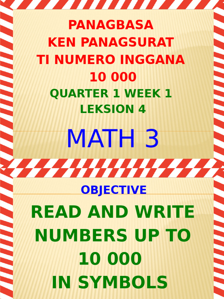 Math 3 Q1 W1 Lesson4 | PDF | Teaching Methods & Materials