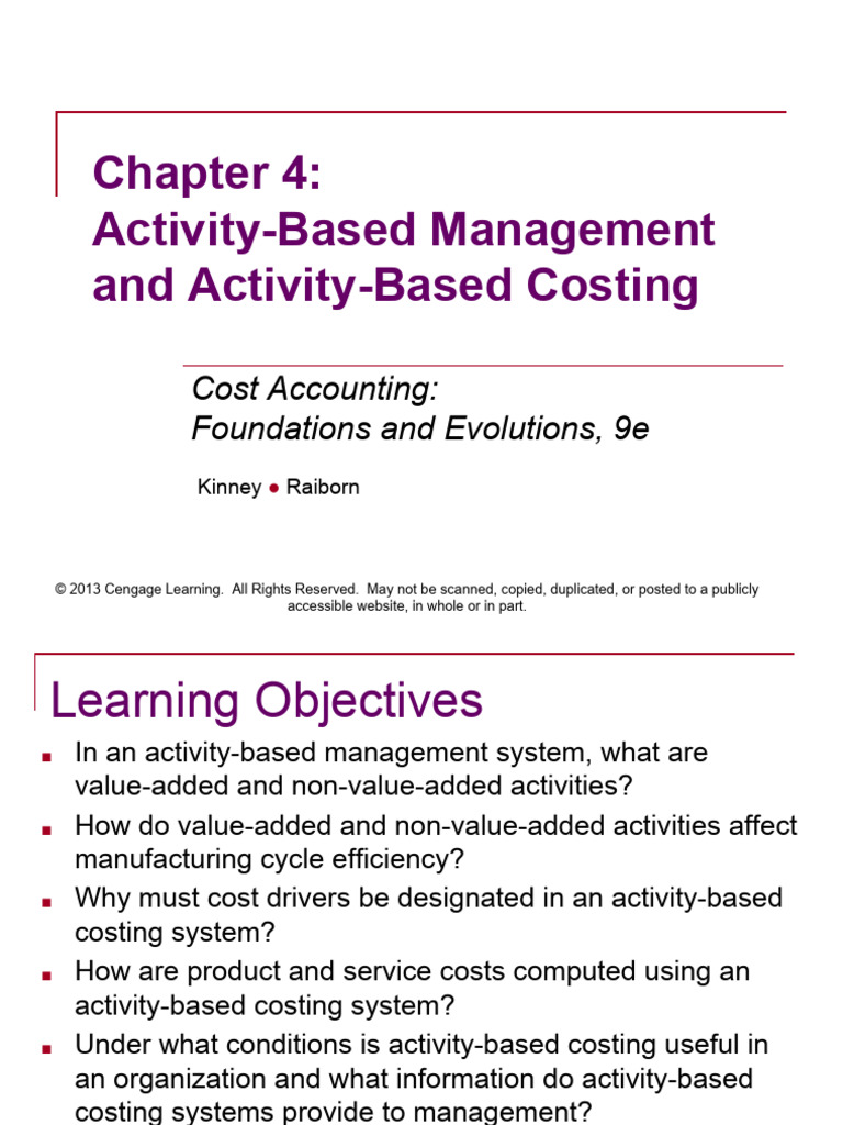 Kinney9eChapter 4 Instructor | PDF