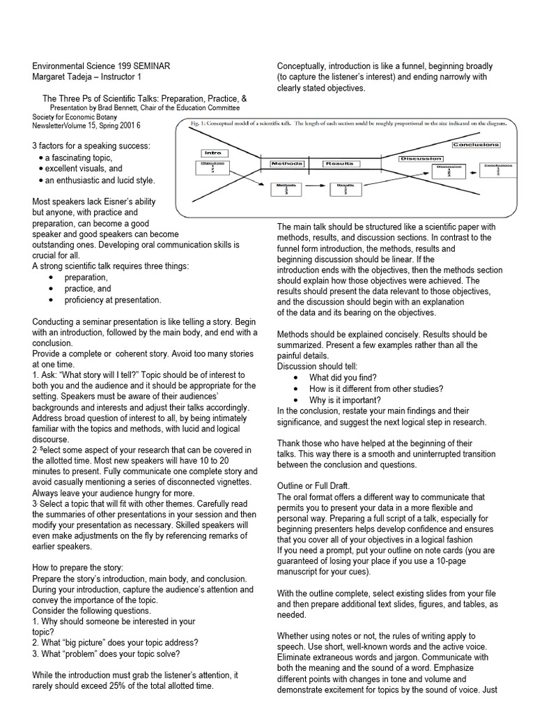 How To Conduct A Seminar | PDF