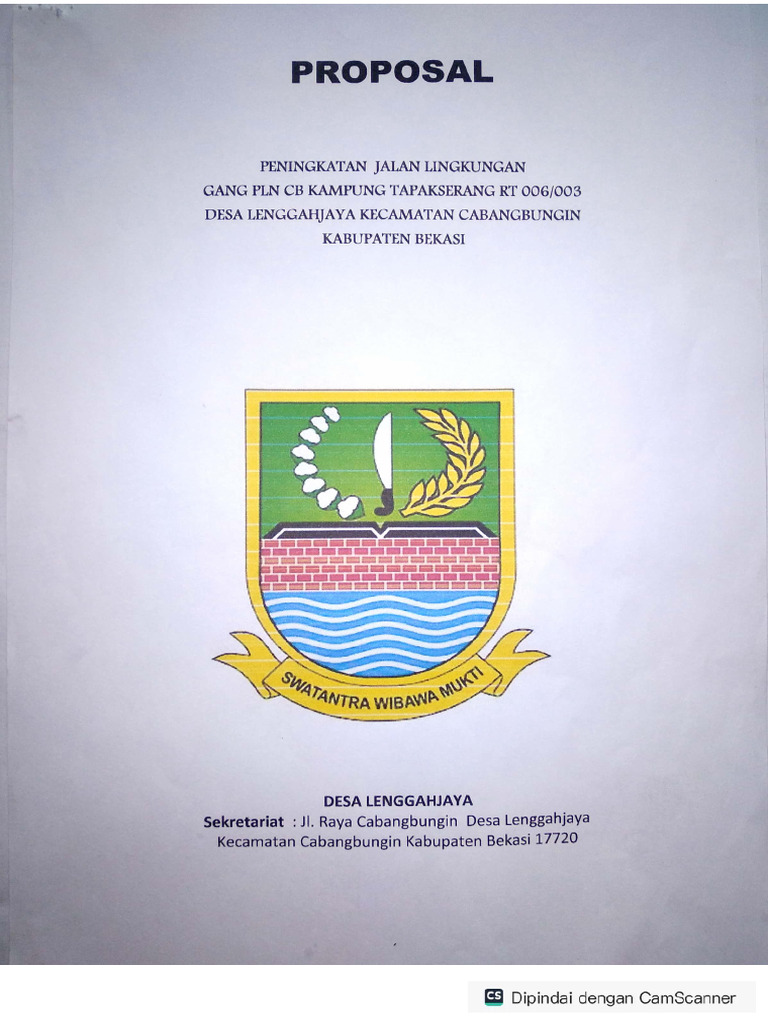 Jalan Gang RT 06 | PDF