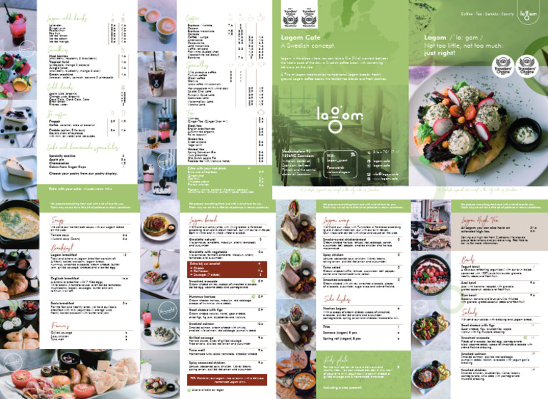 Lagom Menu English | PDF