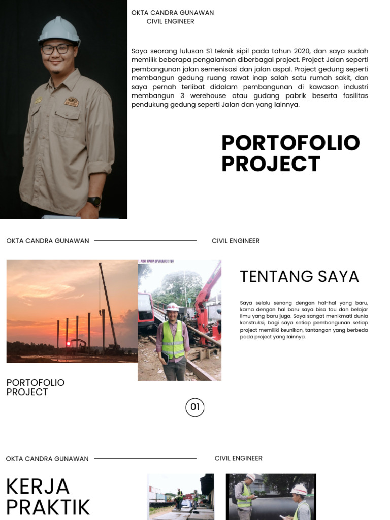 Okta Candra Gunawan - Portofolio Project | PDF