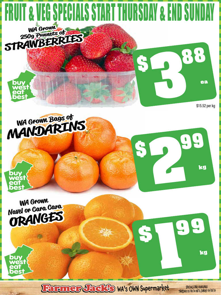WK31 Weekend Specials | PDF
