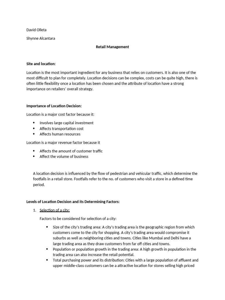 RETAIL-MANAGEMENT | PDF