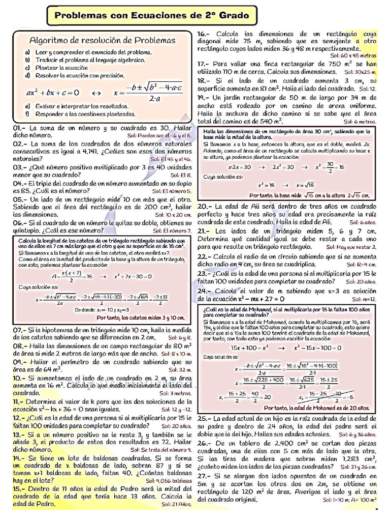 prob ecuac 2° | PDF