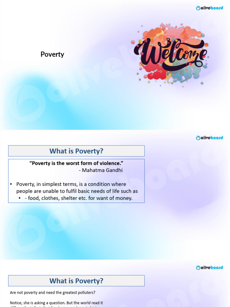 Understanding Poverty: Causes and Types | PDF | Malnutrition | Poverty ...