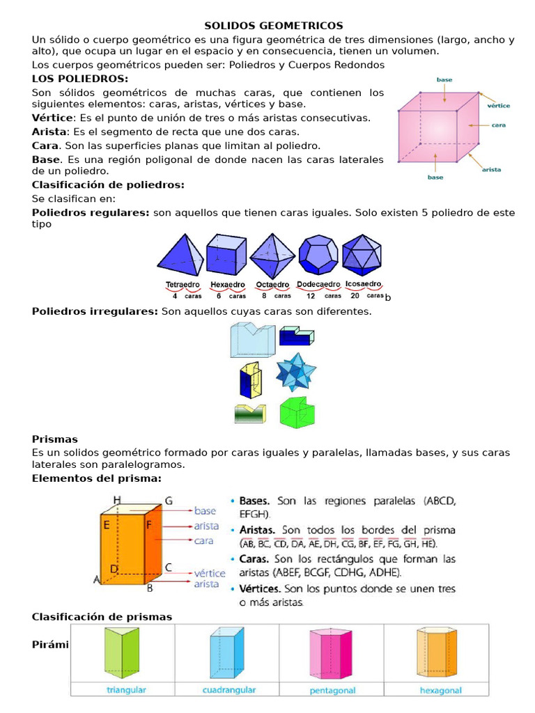 Figuras Solidas | PDF