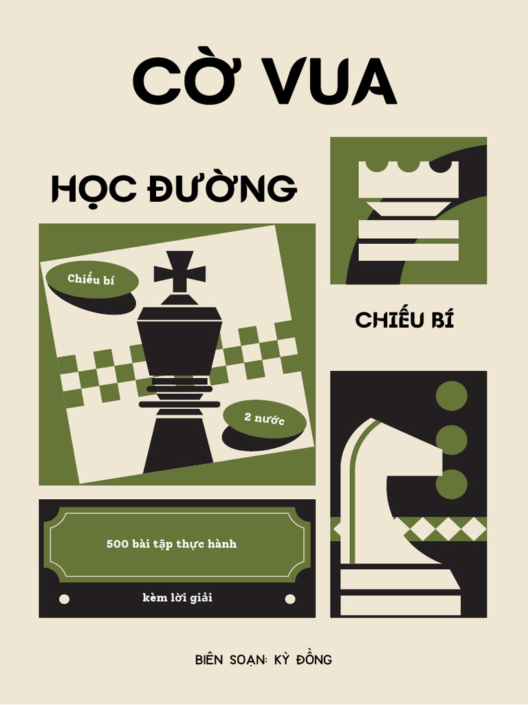 Bài cờ tập thực hành cờ vua 2 nước chiếu hết | PDF