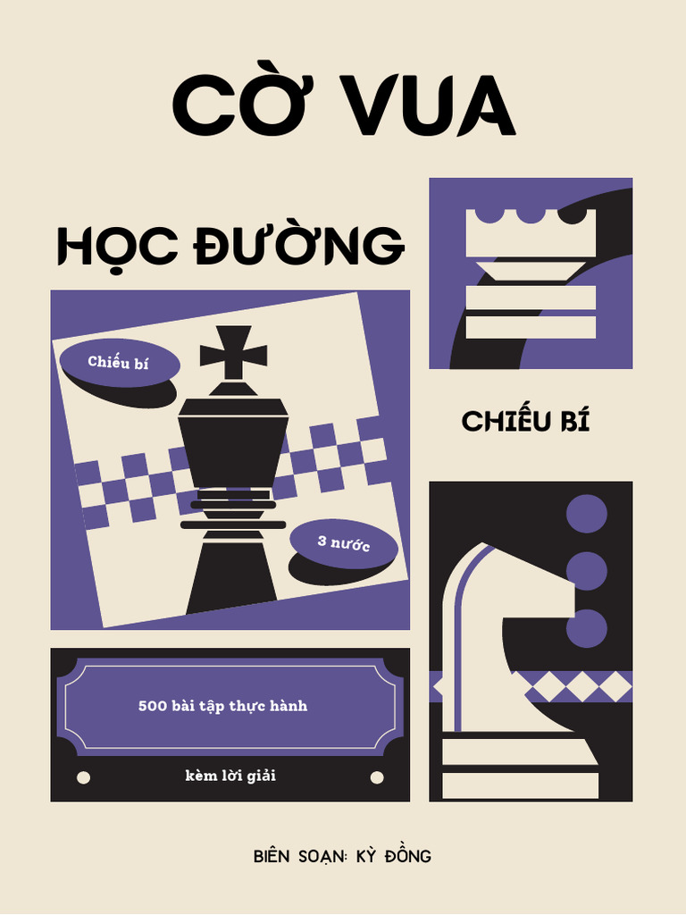 Bài cờ tập thực hành cờ vua 3 nước chiếu hết | PDF