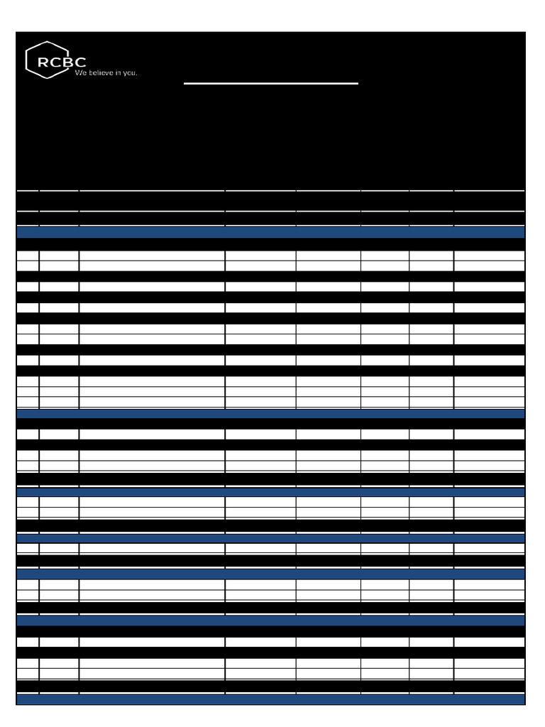 RCBC Cars For Sale and Warehouse Maps As of May 27, 2020 | PDF