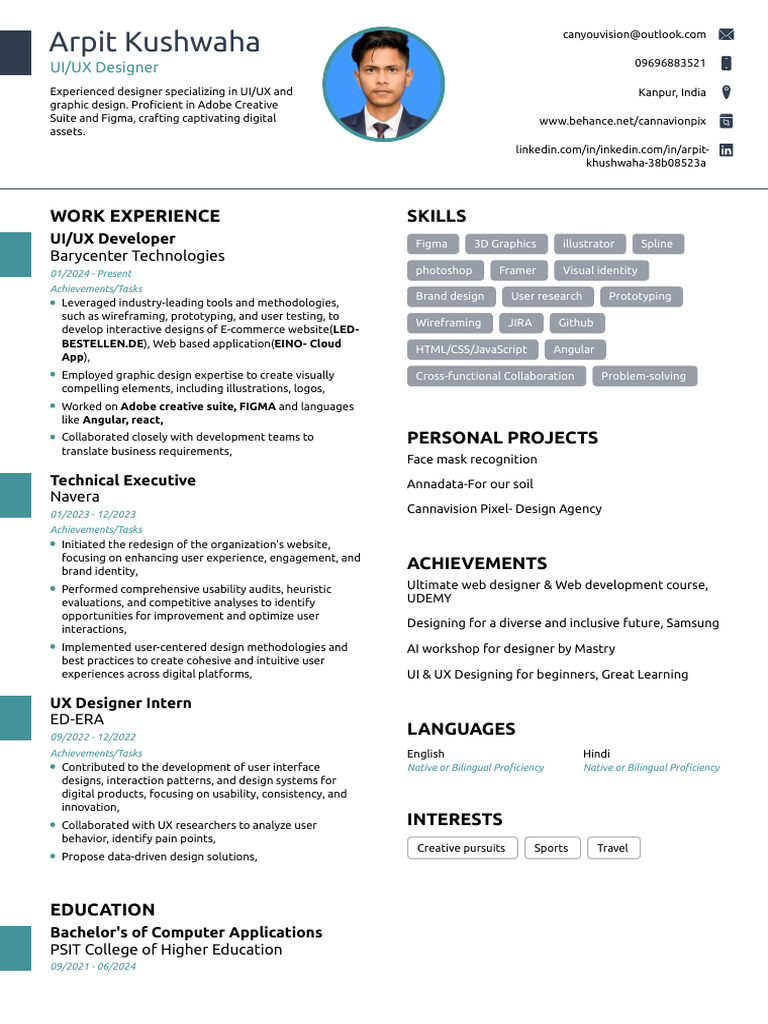 Arpit's Resume | PDF