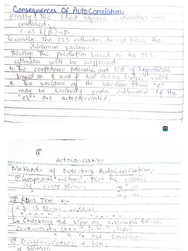 auto correlation | PDF