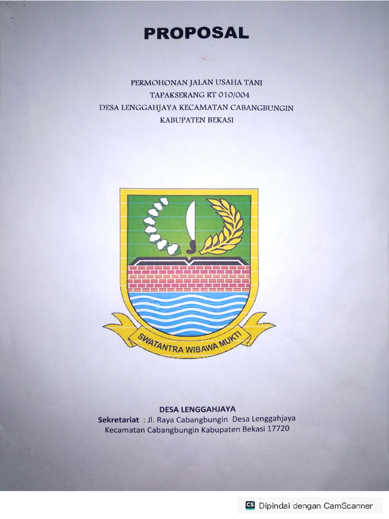 Jalan Tani RT 010 | PDF