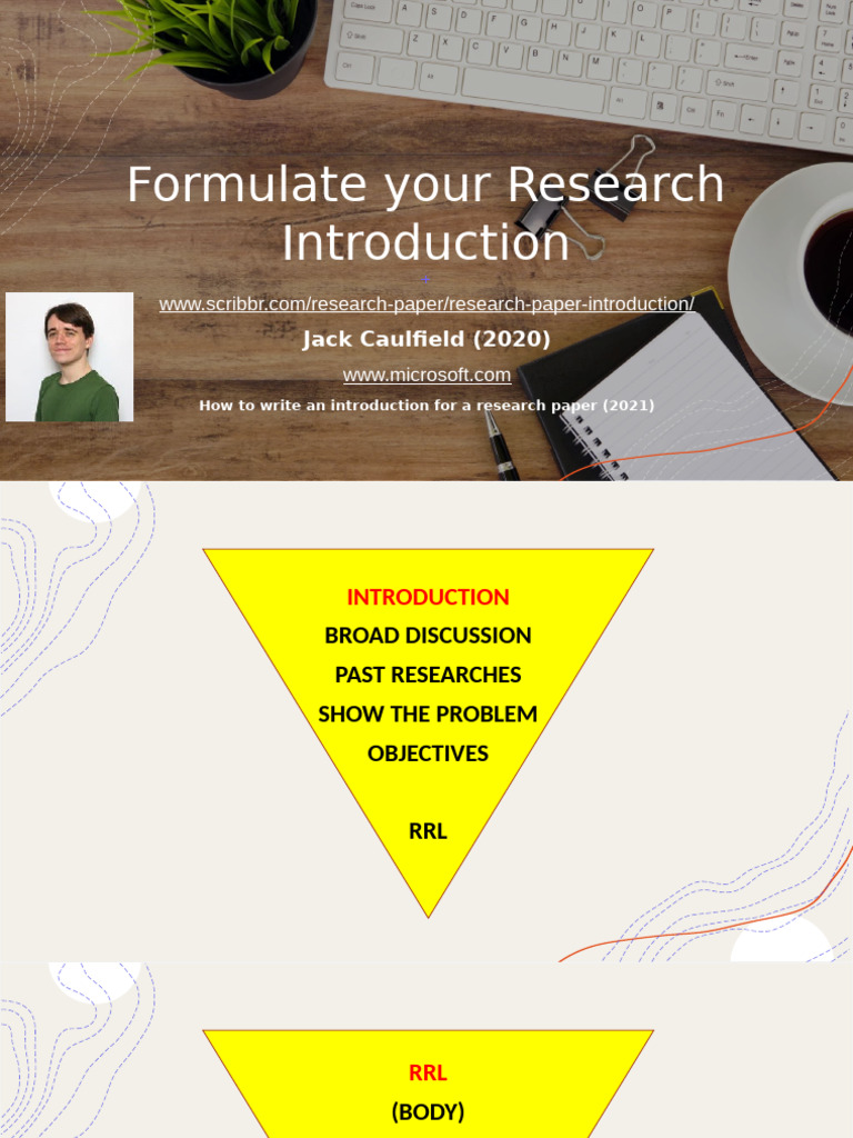 Formulate Your Research Introduction | PDF